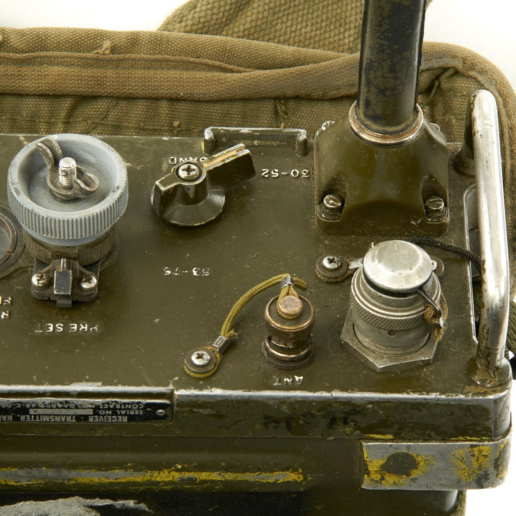 Original U.S. Vietnam War AN/PRC-77 Radio ManPack Set – International ...