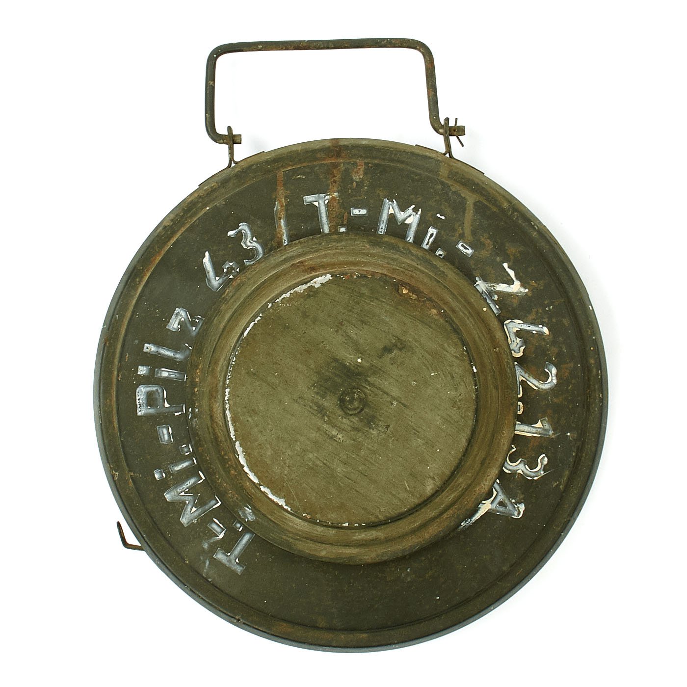 Original U.S. WWII German Anti-Tank Tellermine T.Mi.42 Training Mine ...