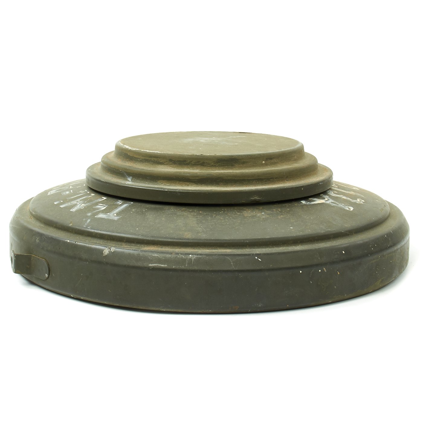 Original U.S. WWII German Anti-Tank Tellermine T.Mi.42 Training Mine ...