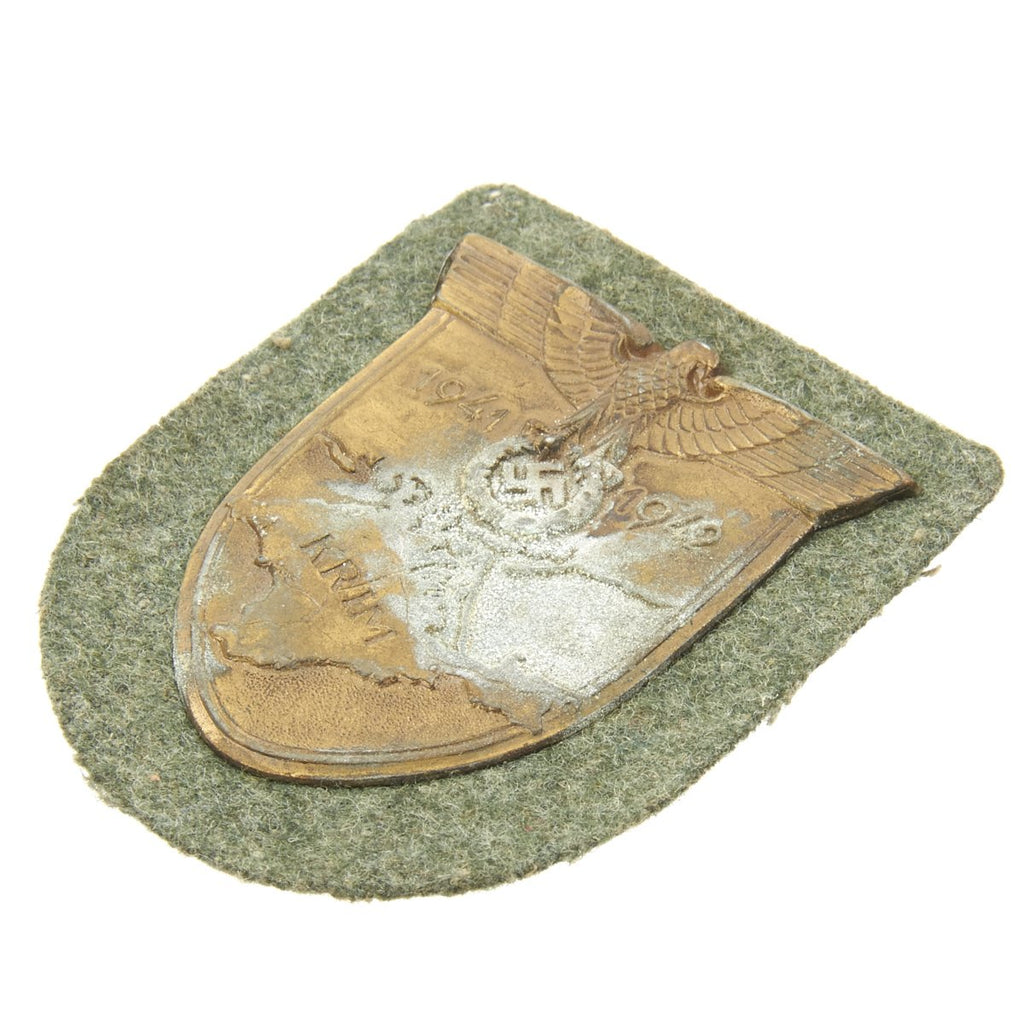 Original German WWII Crimea Krim Shield Decoration – International ...