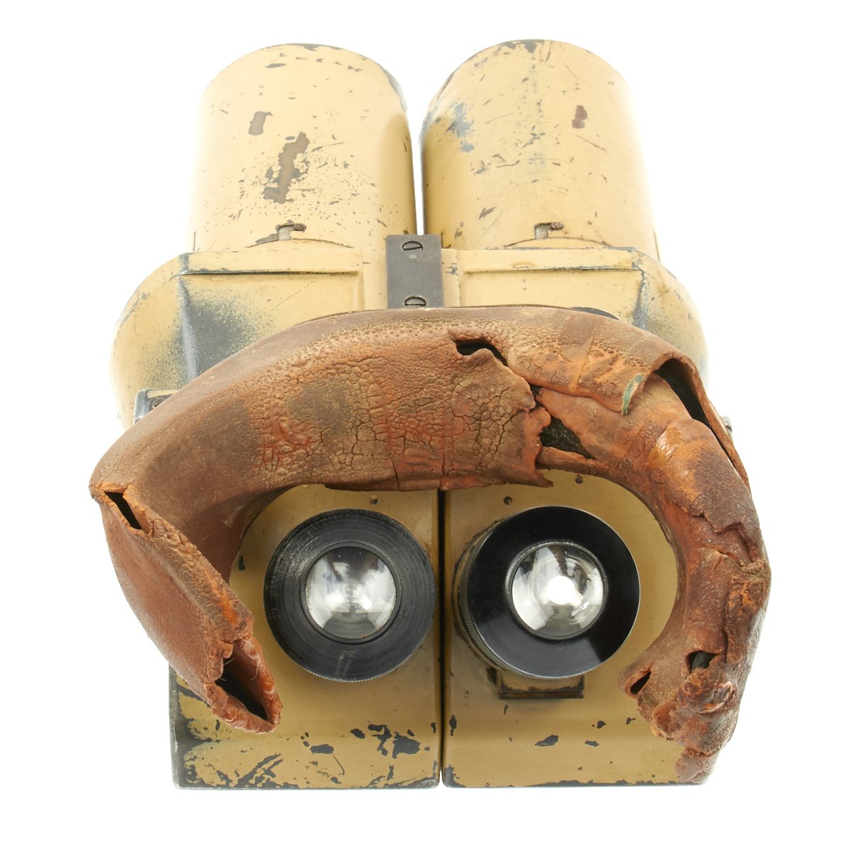 German WWII Flak D.F. 10 x 80 Binocular Optics by Ernst Leitz GmbH in ...