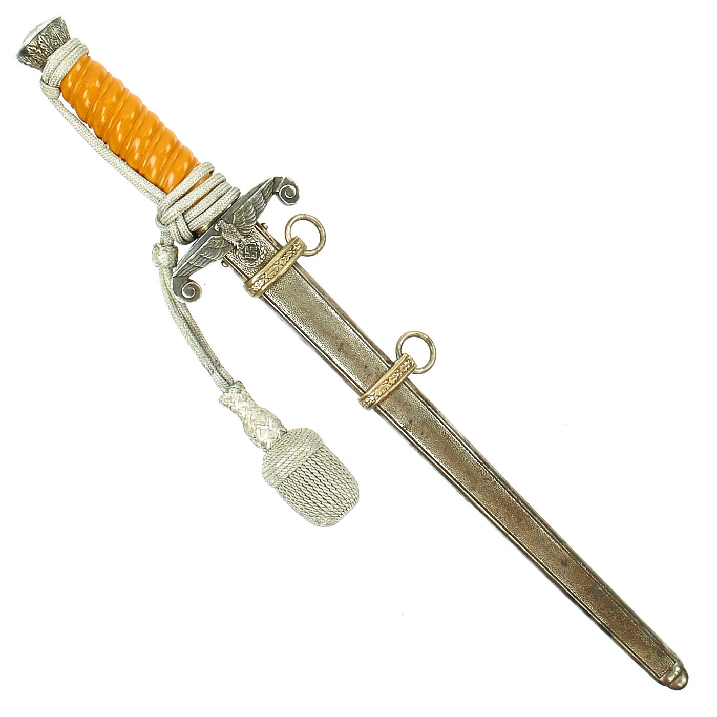 Original WWII German Army Heer Officer Dagger by Ernst Pack & Söhne of ...