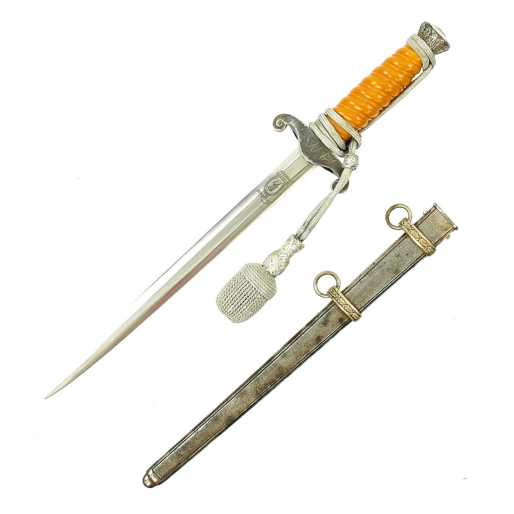 Original WWII German Army Heer Officer Dagger by Ernst Pack & Söhne of ...