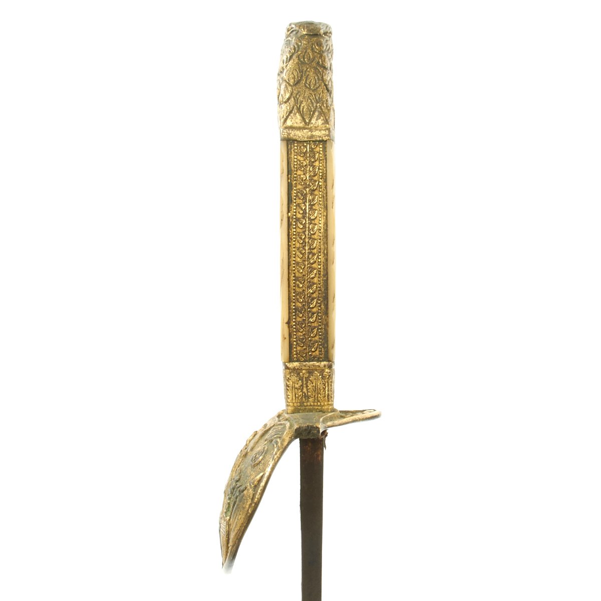 Original U.S. American Eagle Officer Sword with Carved Bone Grip ...