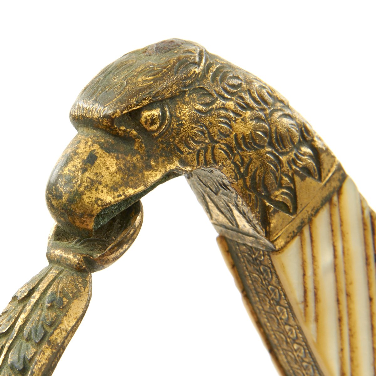 Original U.S. American Eagle Officer Sword with Carved Bone Grip ...
