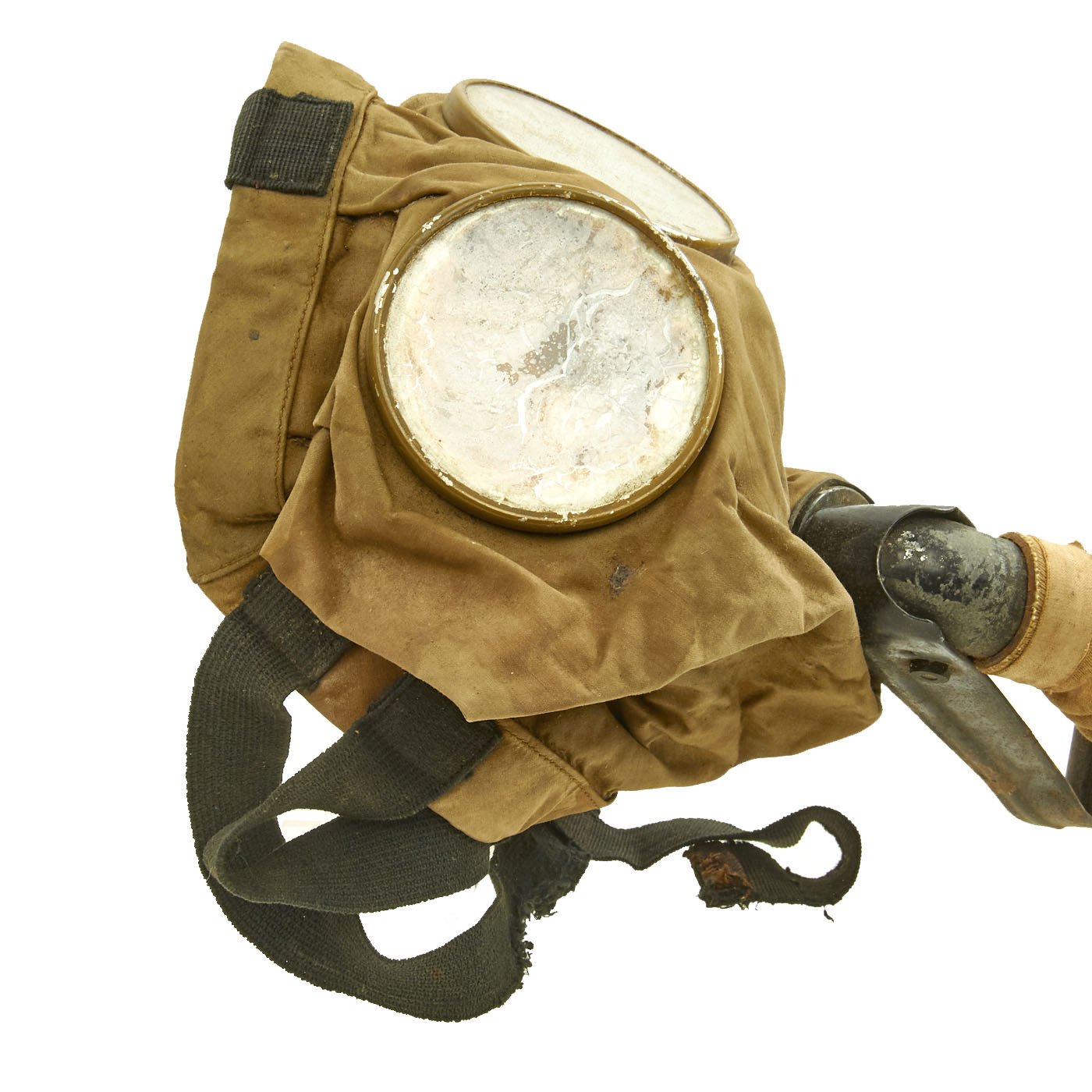 Original U.S. WWI M1917 SBR Gas Mask with Carry Bag named to USGI in 3 ...