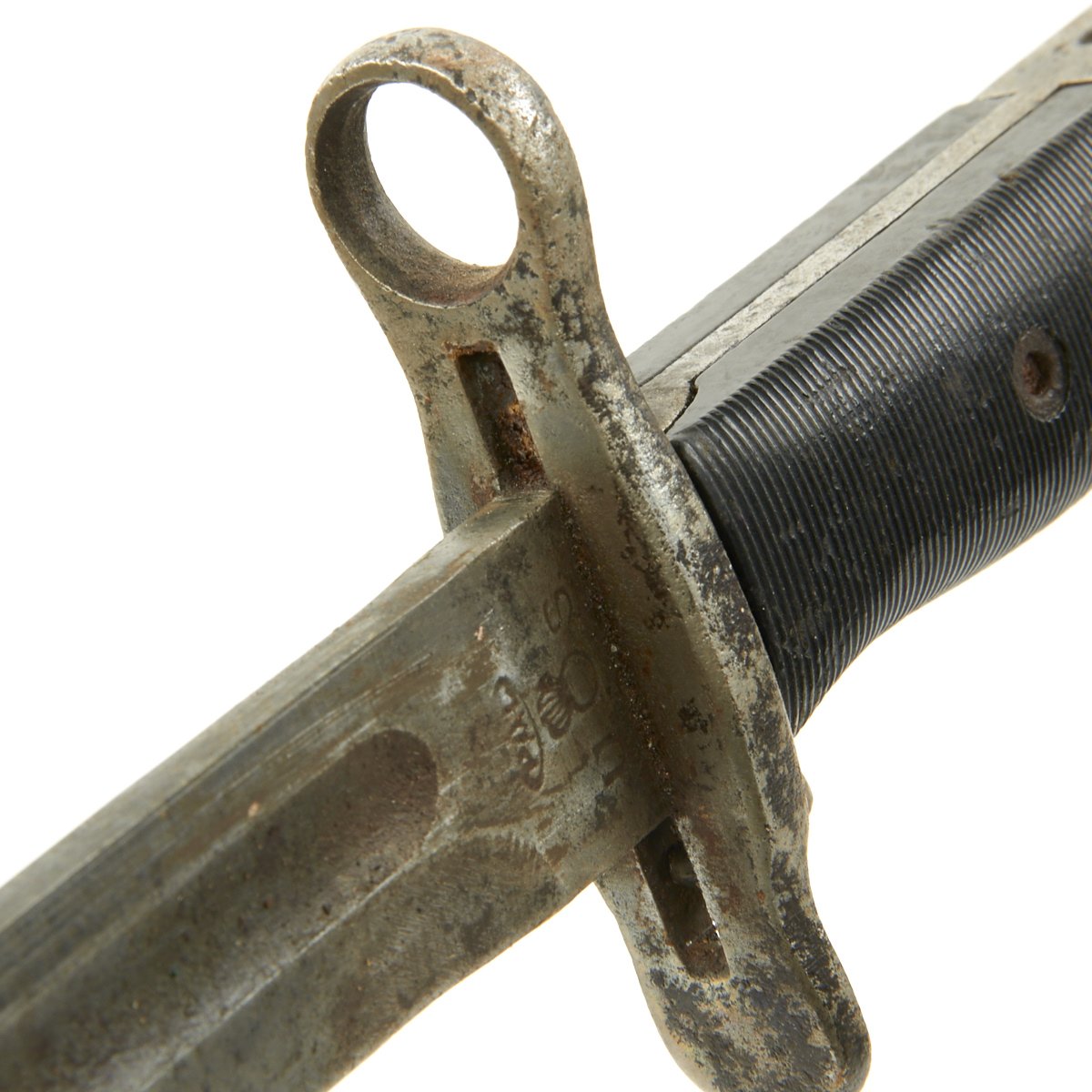 Original U.S. WWII Battlefield Pickup M1942 Garand Rifle Bayonet by PA ...