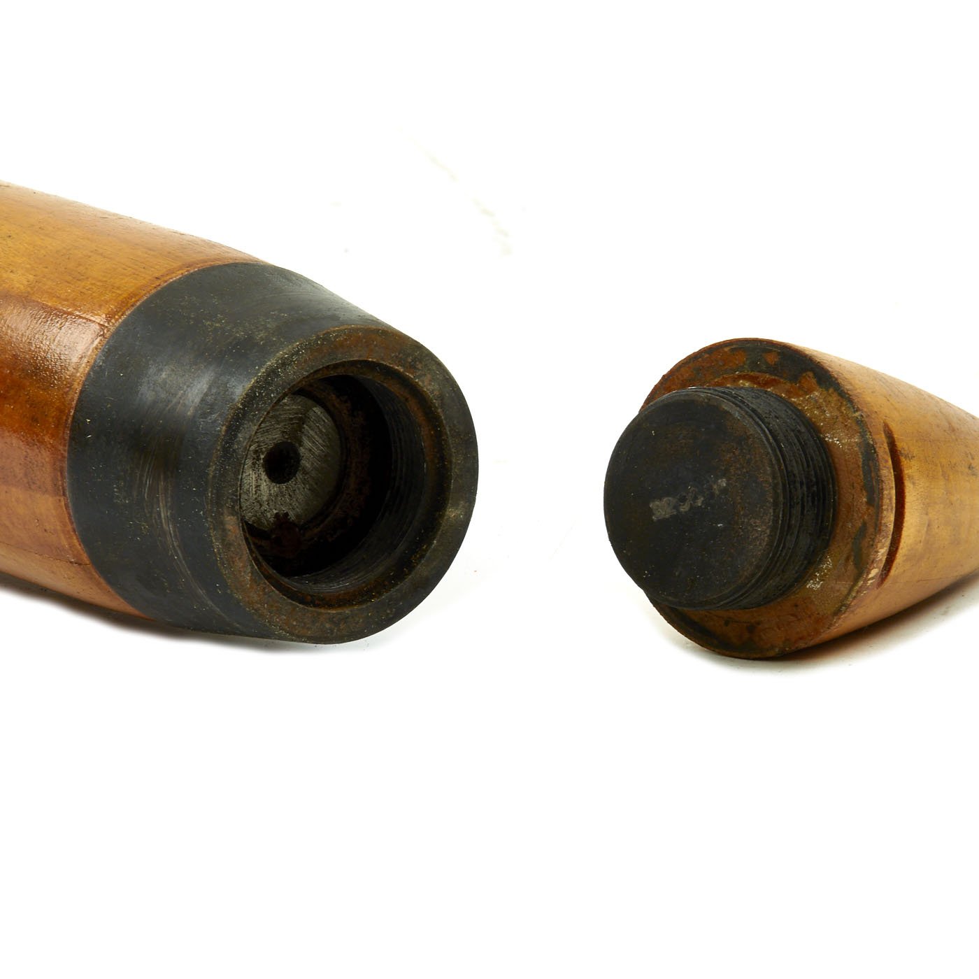 Original U.S. WWII 1944 Dated Navy 3 Inch Wooden Drill Rounds by VMC ...