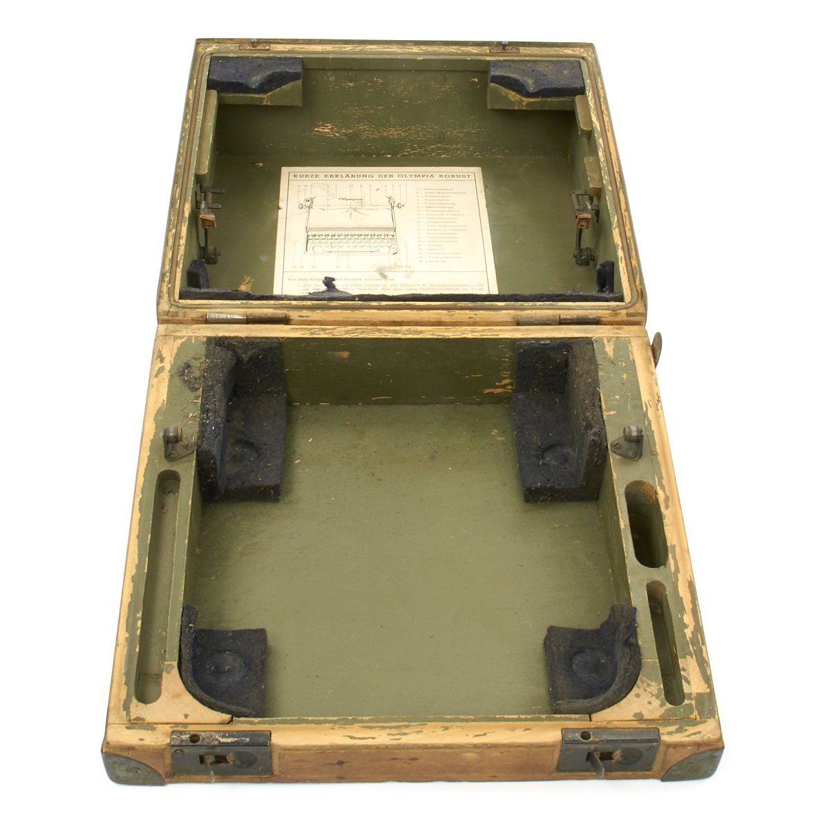 Original German WWII Rare SS "ROBUST" Model Typewriter by Olympia - US ...