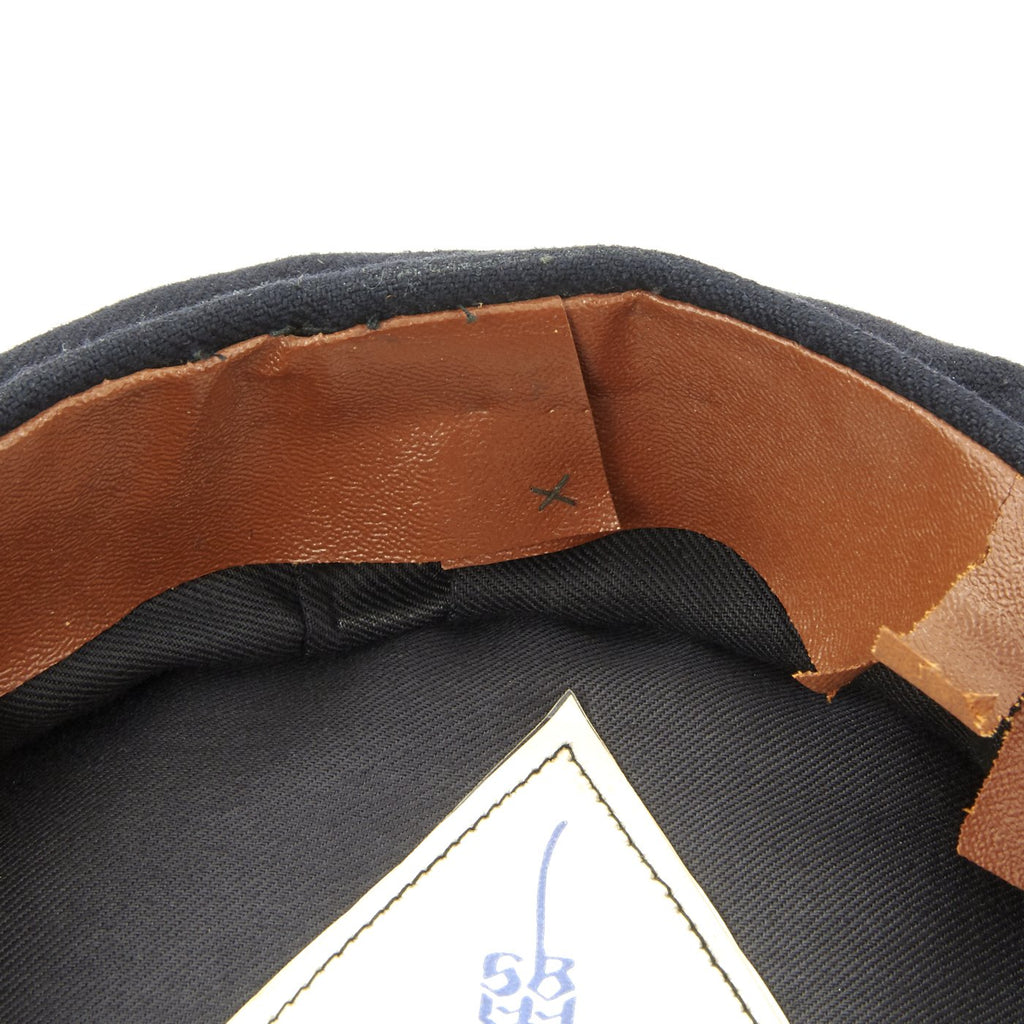 Original German WWII Deutsche Reichsbahn Railway Visor Cap ...