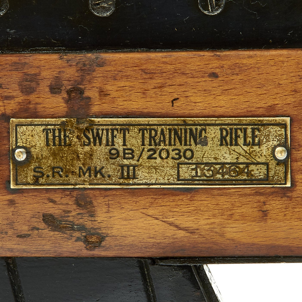 Original British WWII Swift Training Rifle Mk. III - Fully Functional ...