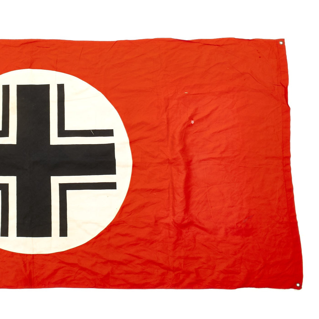 Original German WWII Balkan Cross Tank Identification Flag - 76" x 36 ...