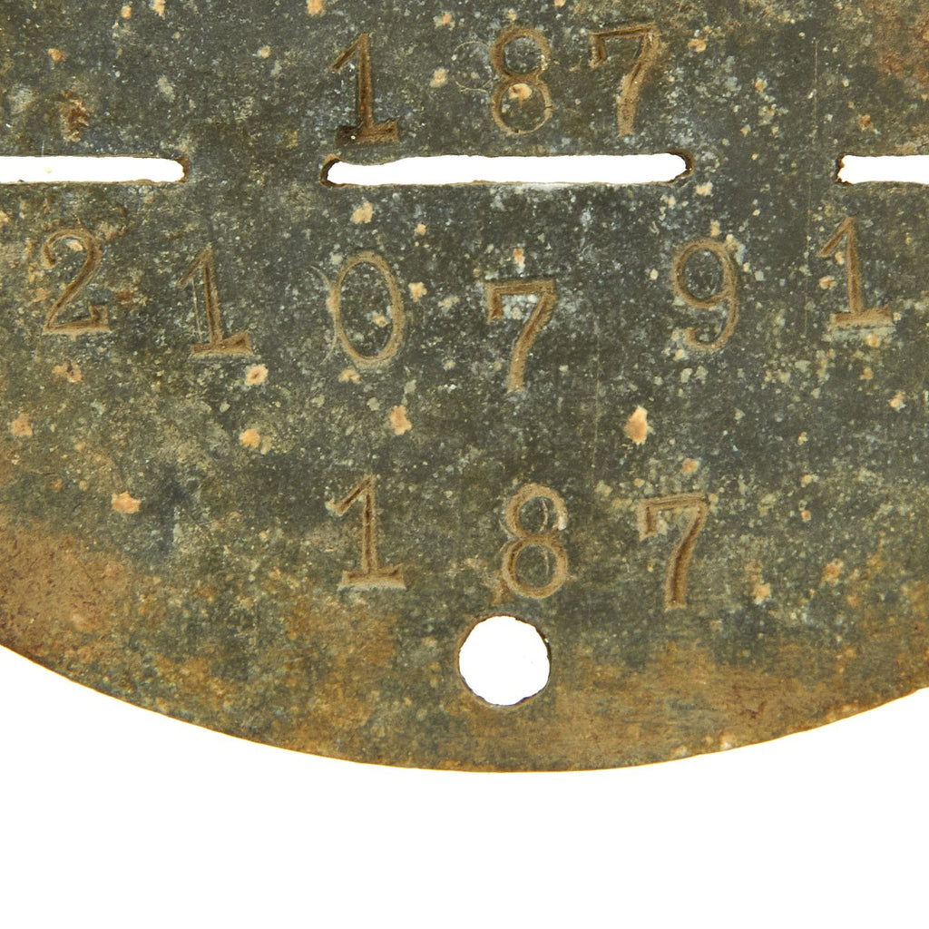 Original German WWII Identity Disc Dog Tag - Fallschirm Panzergrenadie ...