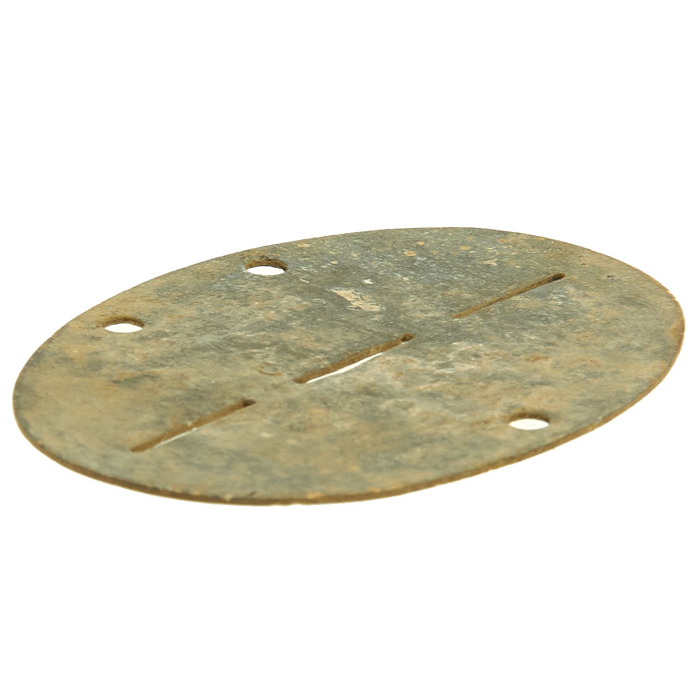 Original German WWII Identity Disc Dog Tag - Fallschirm Panzergrenadie ...