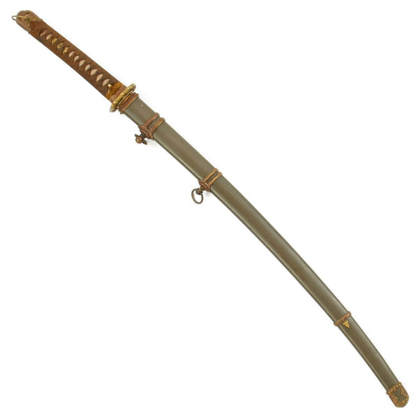 Original WWII Japanese Army Officer Type 94 Shin-Gunto Katana Sword wi ...