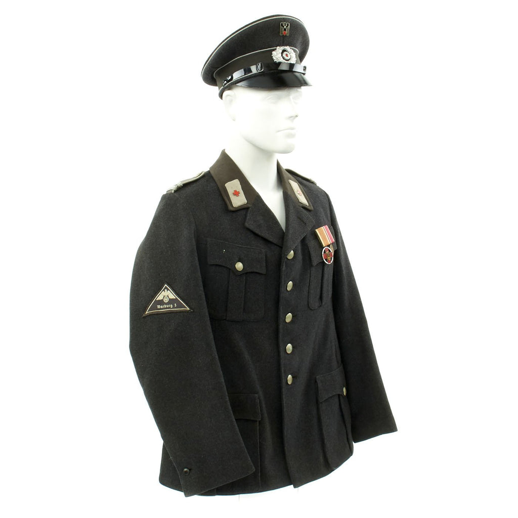 Original German WWII Red Cross Deutsches Rotes Kreuz NCO Uniform Set ...