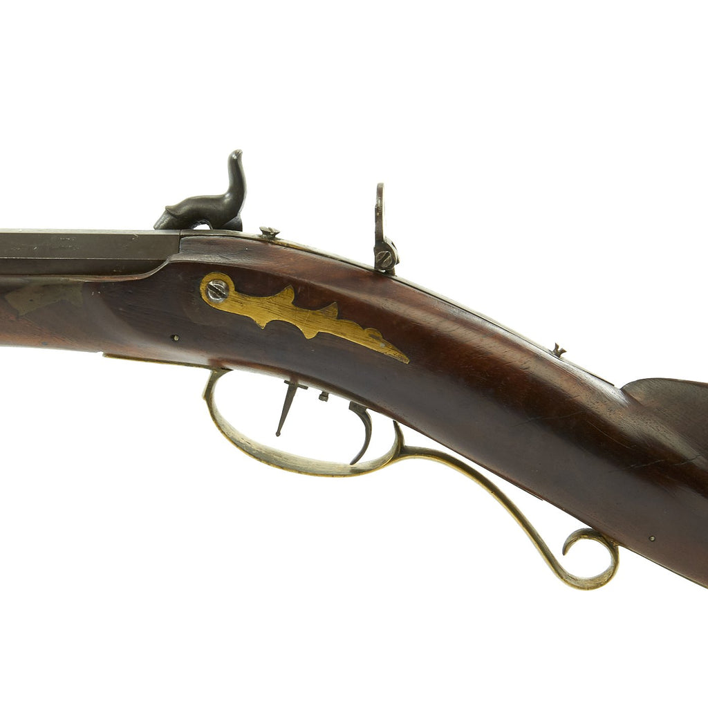 Original U.S. Pennsylvania Percussion Rifle with Set Trigger and Trade ...