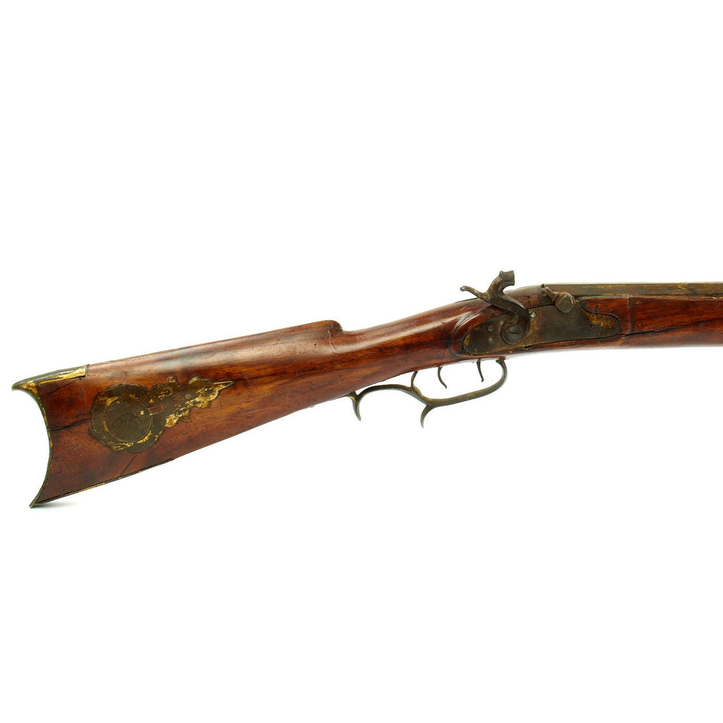 Original U.S. Kentucky Percussion Rifle with Set Trigger c.1850 ...