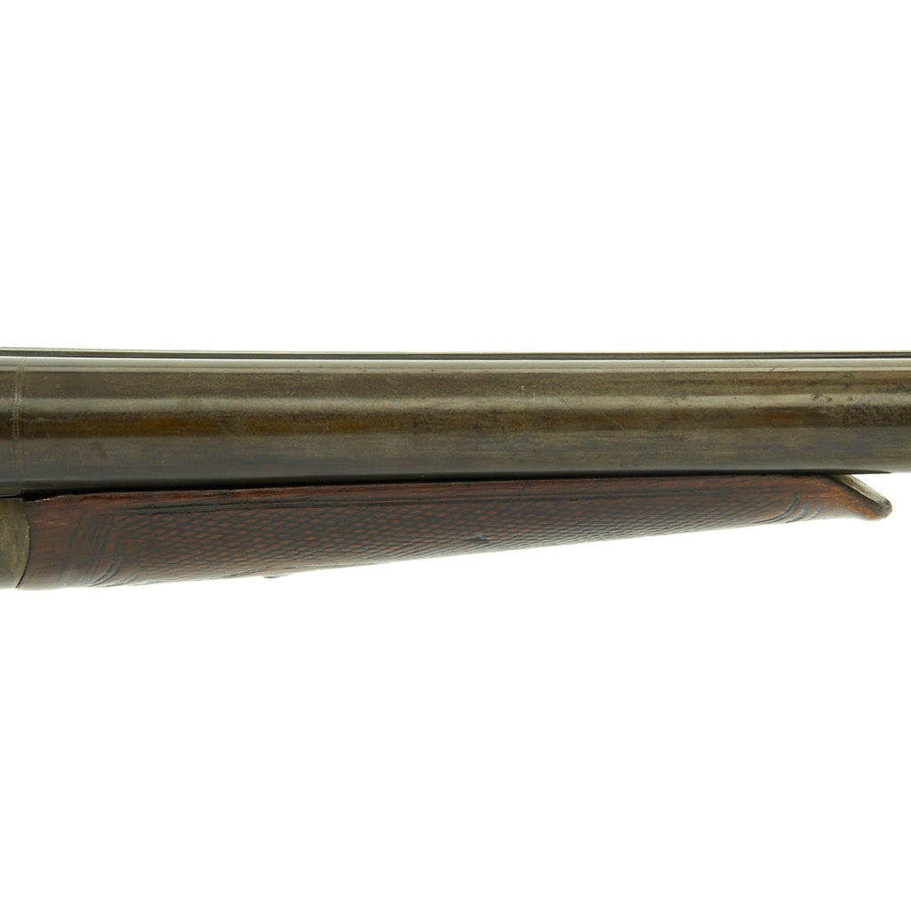 Original Belgian 12 Gauge Double Barrel Hammer Shotgun by Eclipse Gun ...
