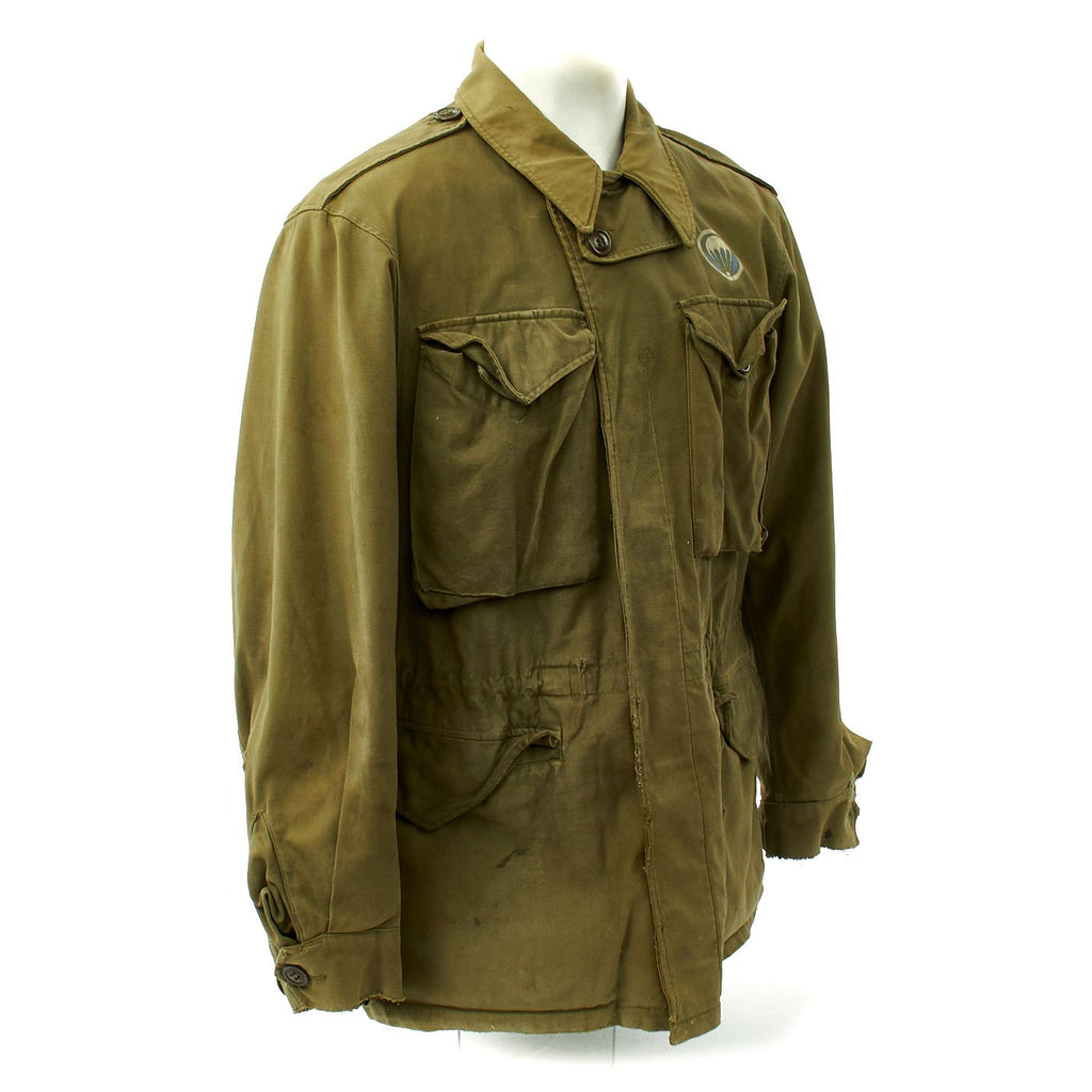 Original U.S. WWII 511th Parachute Infantry Regiment Painted M-1943 M4 ...
