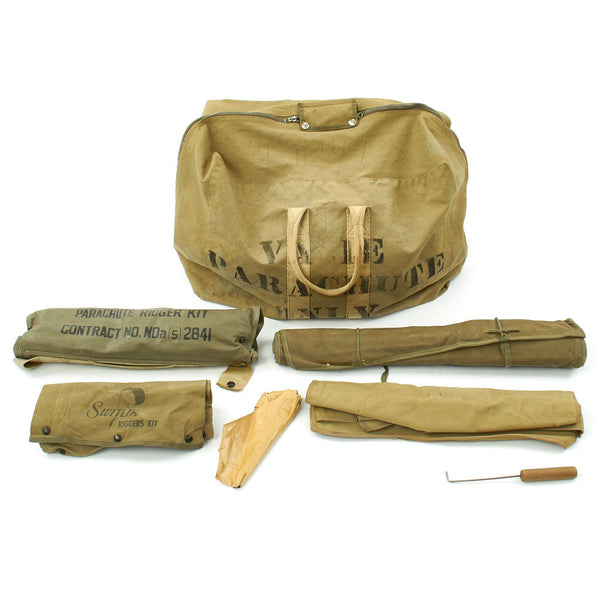 Original U.S. WWII Parachute Rigger Kit with Acessories and Tools ...