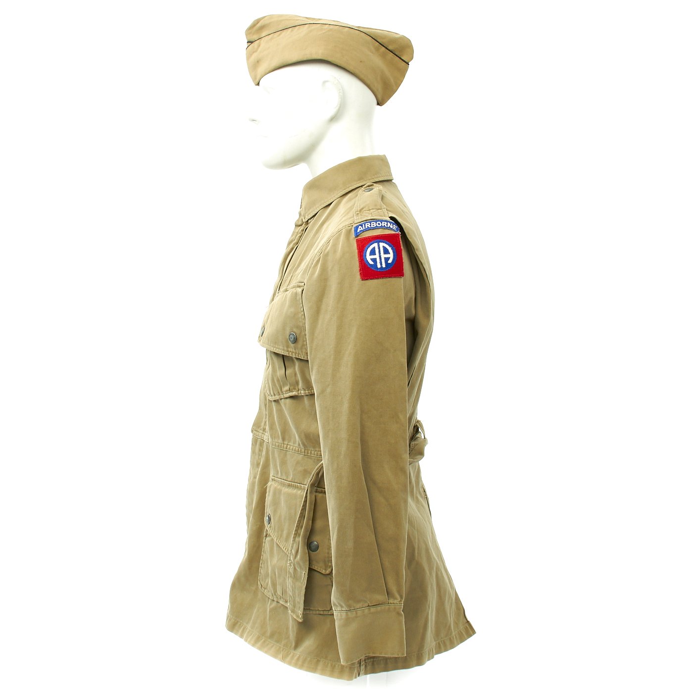 Original U.S. WWII 82nd Airborne M1942 Named Paratrooper Jacket - Mint ...
