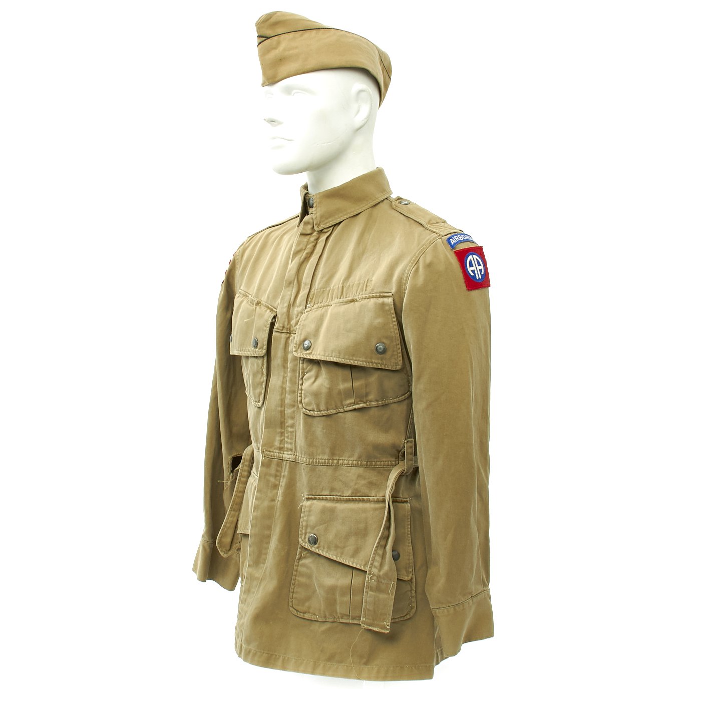 Original U.S. WWII 82nd Airborne M1942 Named Paratrooper Jacket - Mint ...