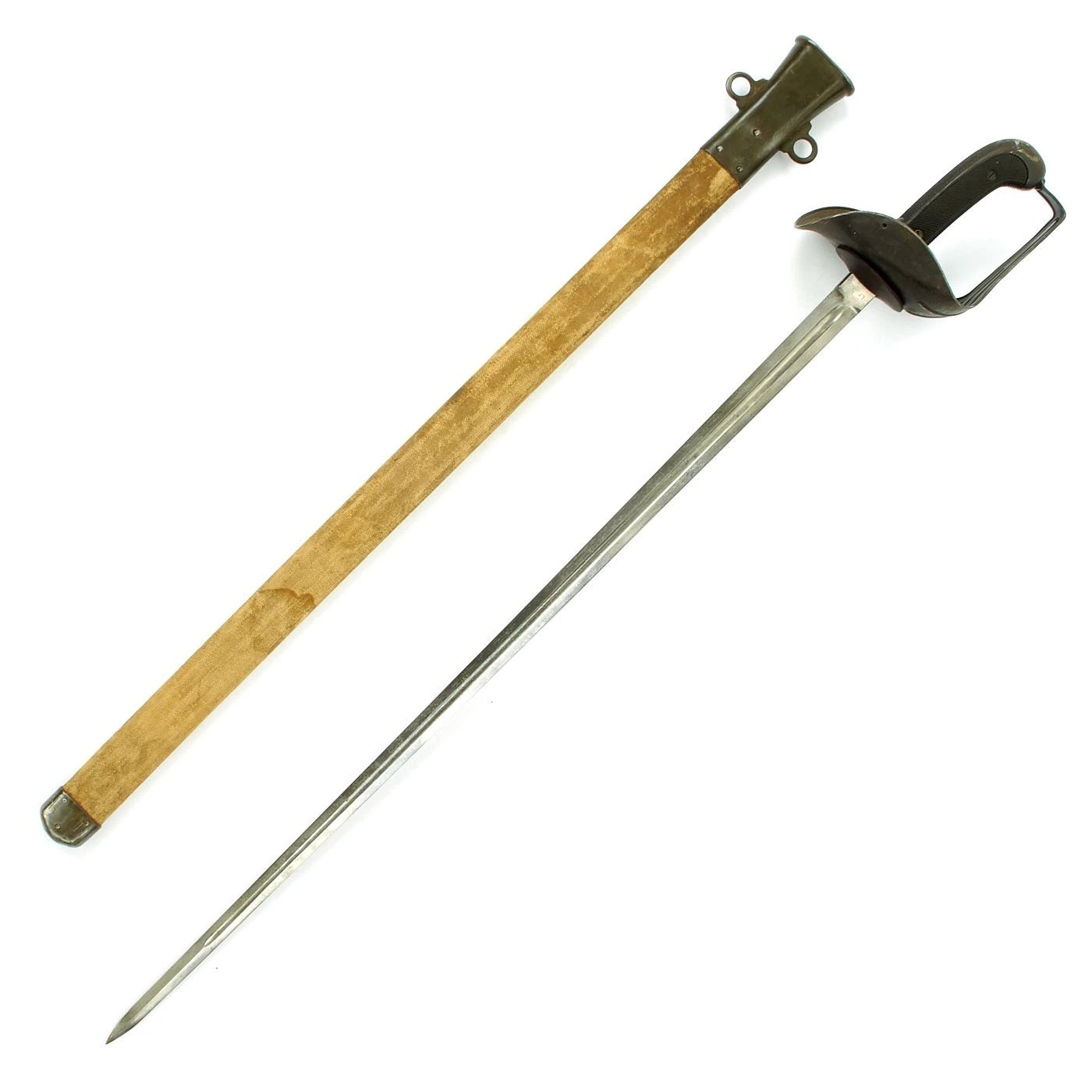 Original U.S. WWI Model 1913 Cavalry Saber Patton Sword by L.F. & C. w ...