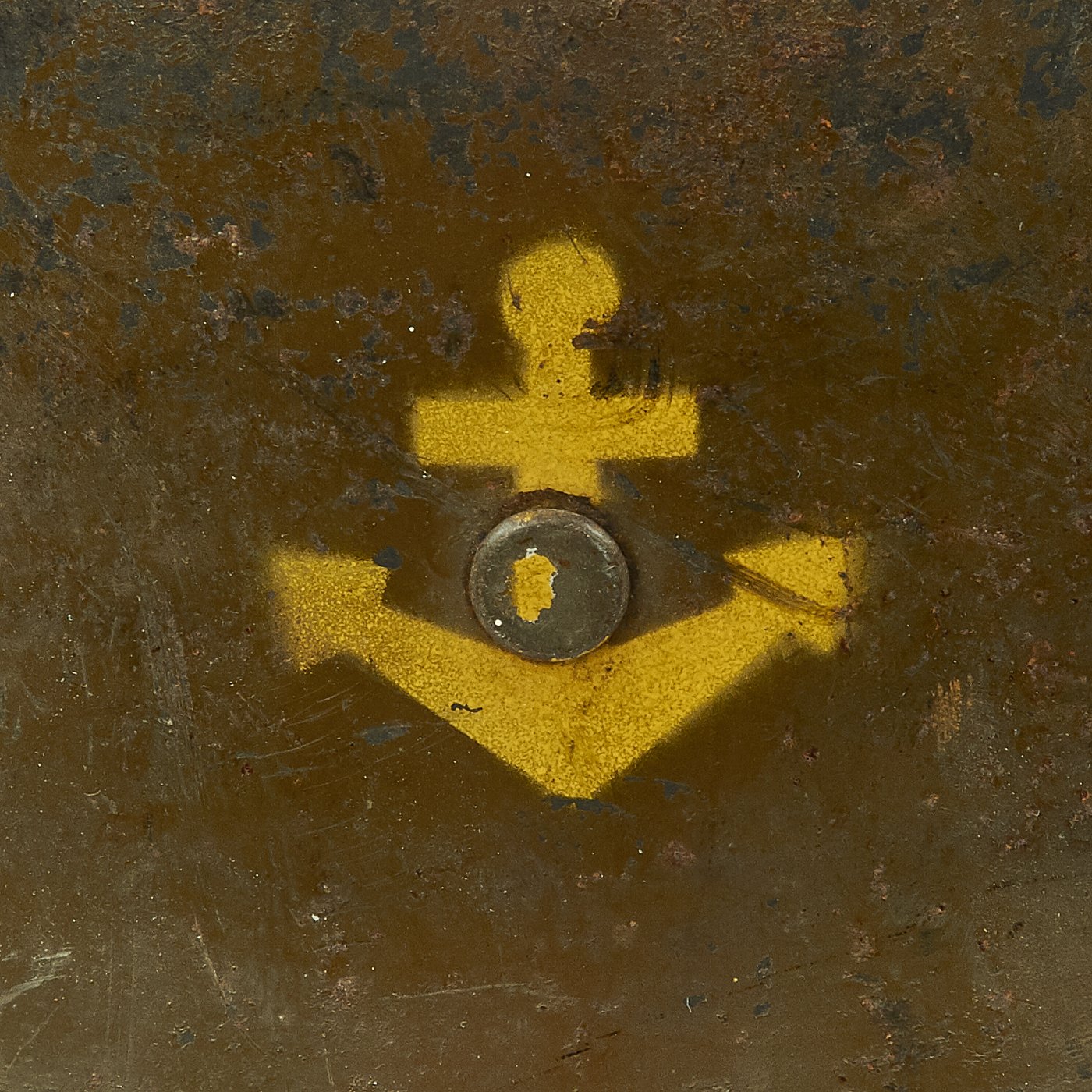 Original WWII Japanese SNLF Special Naval Landing Forces Tetsubo Helme ...