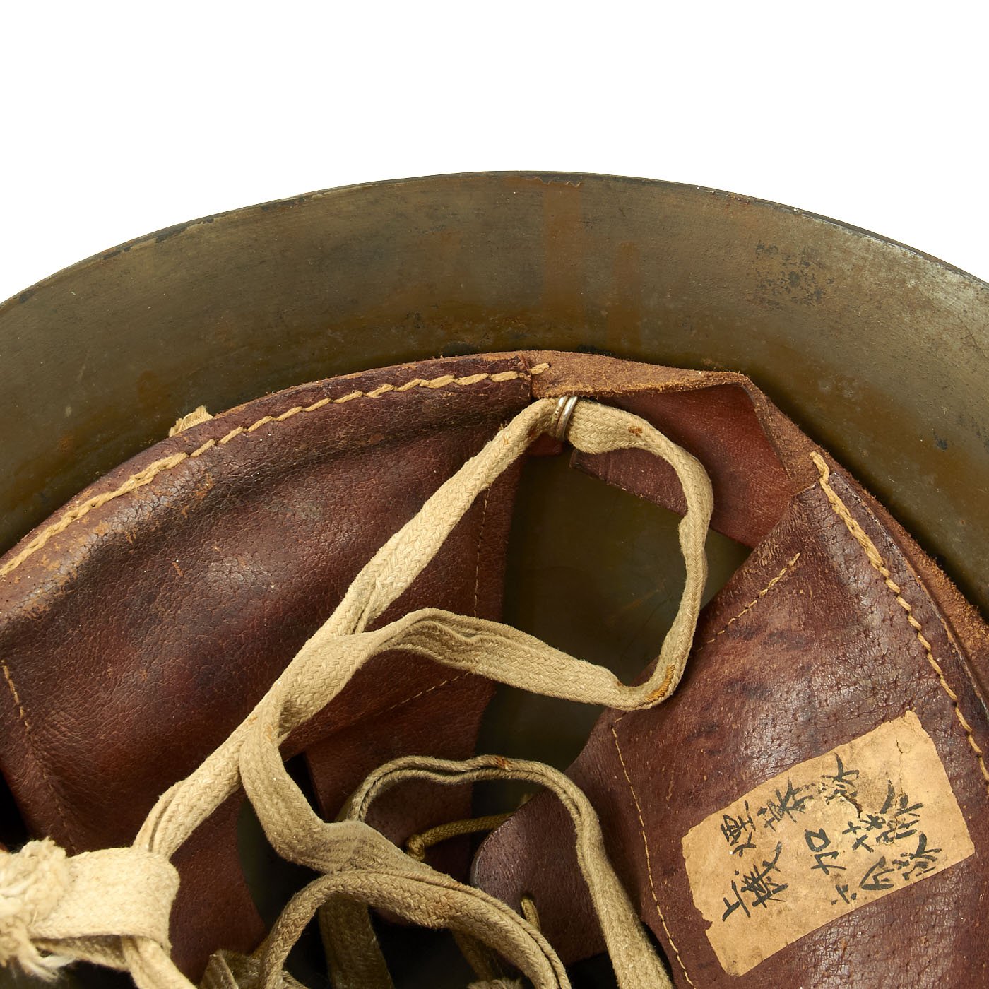 Original WWII Japanese SNLF Special Naval Landing Forces Tetsubo Helme ...