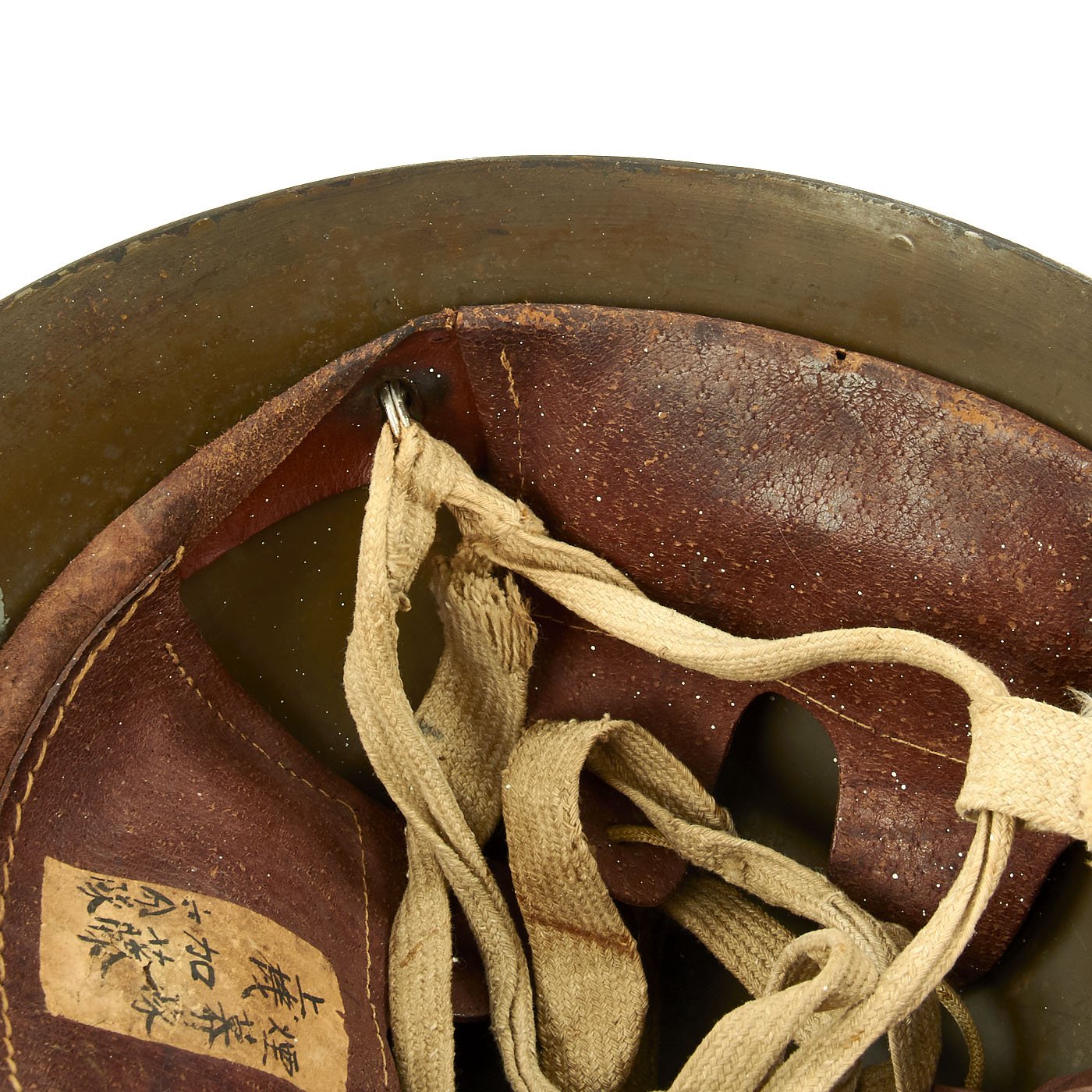 Original WWII Japanese SNLF Special Naval Landing Forces Tetsubo Helme ...