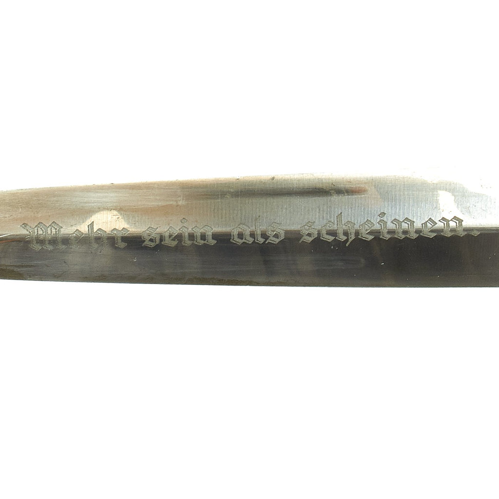 Original German WWII NPEA Student Dagger with Scabbard and Frog by Kar ...