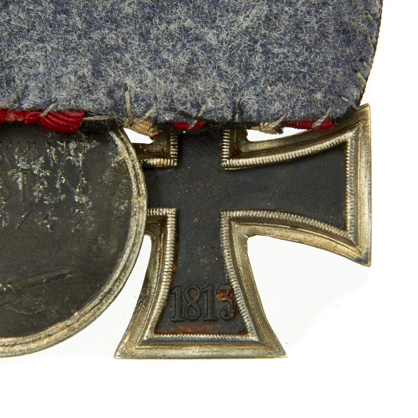 Original German WWII Eastern Front Officer Memel Medal Bar - 5 Awards ...