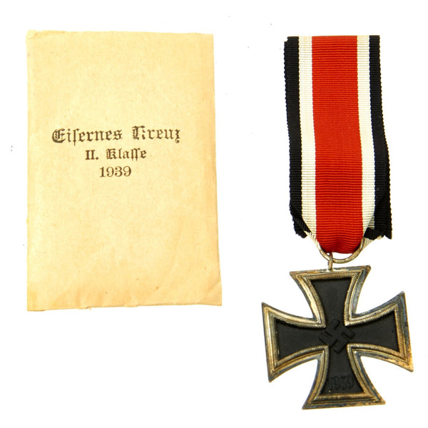 Original German WWII Wehrmacht Iron Cross 2nd Class 1939 with Ribbon a ...