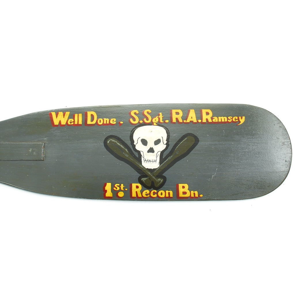 Original U.S. Vietnam War 1st Reconnaissance Battalion Recon Marine Pa ...