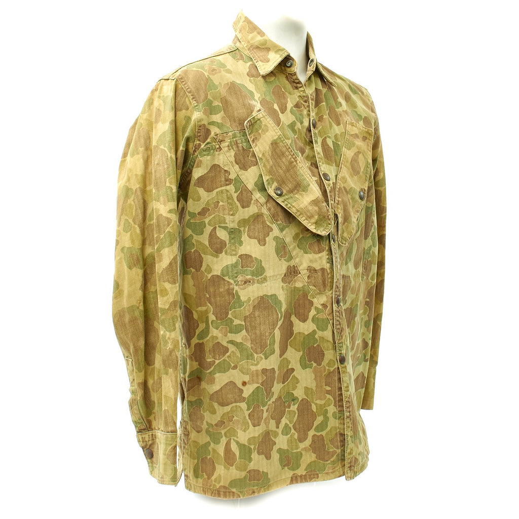 Original U.S. WWII USMC Paramarine 1st Pattern Reversible HBT Jump Shi ...