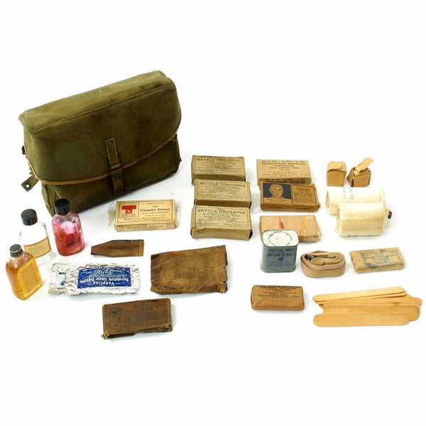 Original U.S. Korean War Individual Field Medical Kit 9-274-960 with S ...