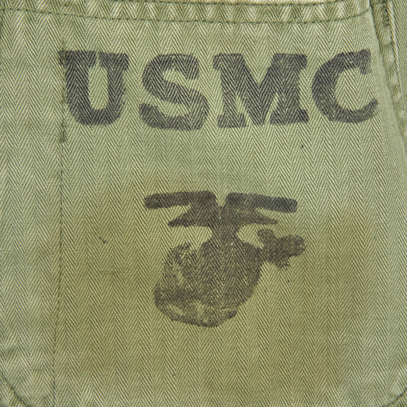 Original U.S. WWII USMC HBT Herringbone Twill P41 Combat Jacket - Size ...