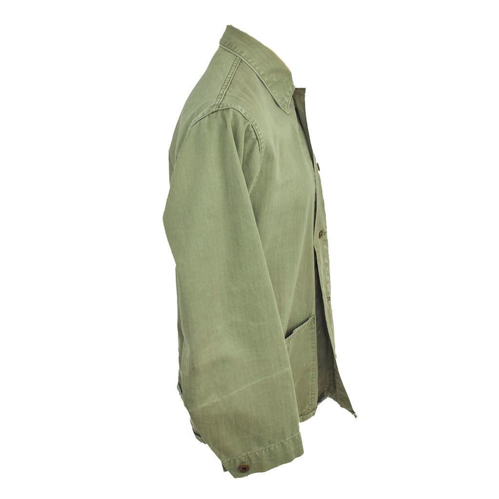 Original U.S. WWII USMC HBT Herringbone Twill P41 Combat Jacket - Size ...