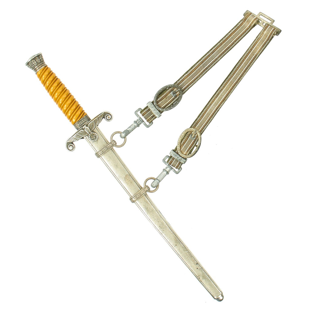 Original German WWII Army Heer Officer Dagger by Alcoso with Hanger an ...