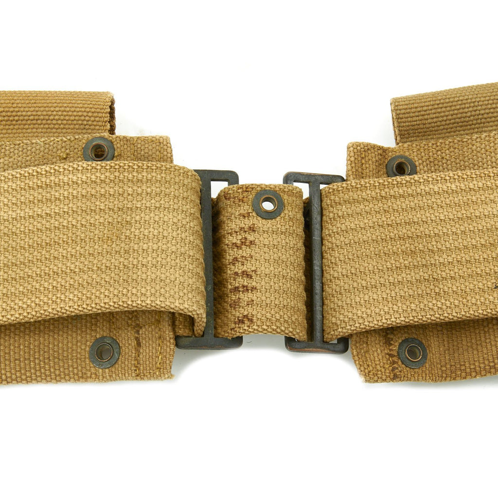 Original U.S. WWI USMC M1910 Cartridge Belt, .45 Magazine Pouch, First ...
