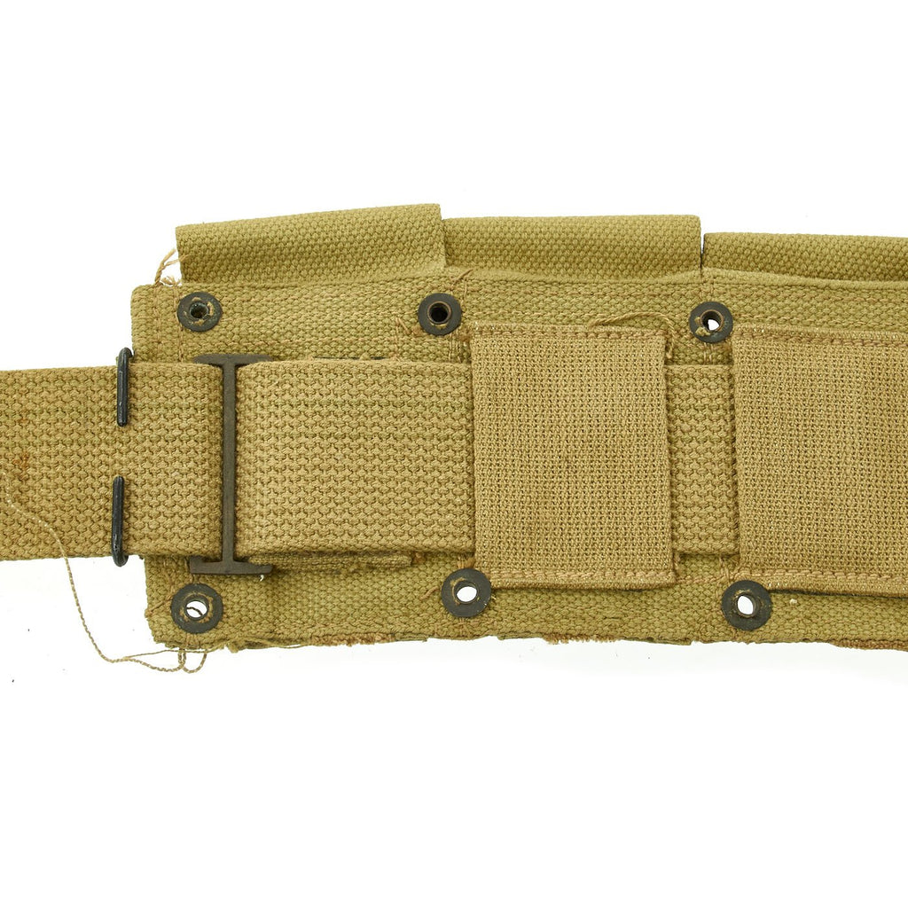 Original U.S. WWII USMC Field Gear Set: M1923 Garand Belt, M1941 Lower ...