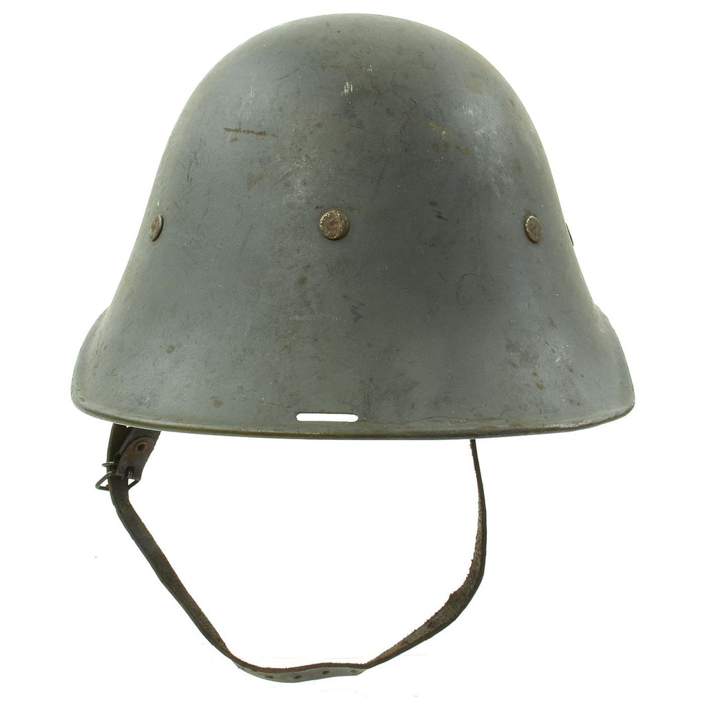 Original Dutch WWII Model 1934 Helmet with Helmet Plate – International ...