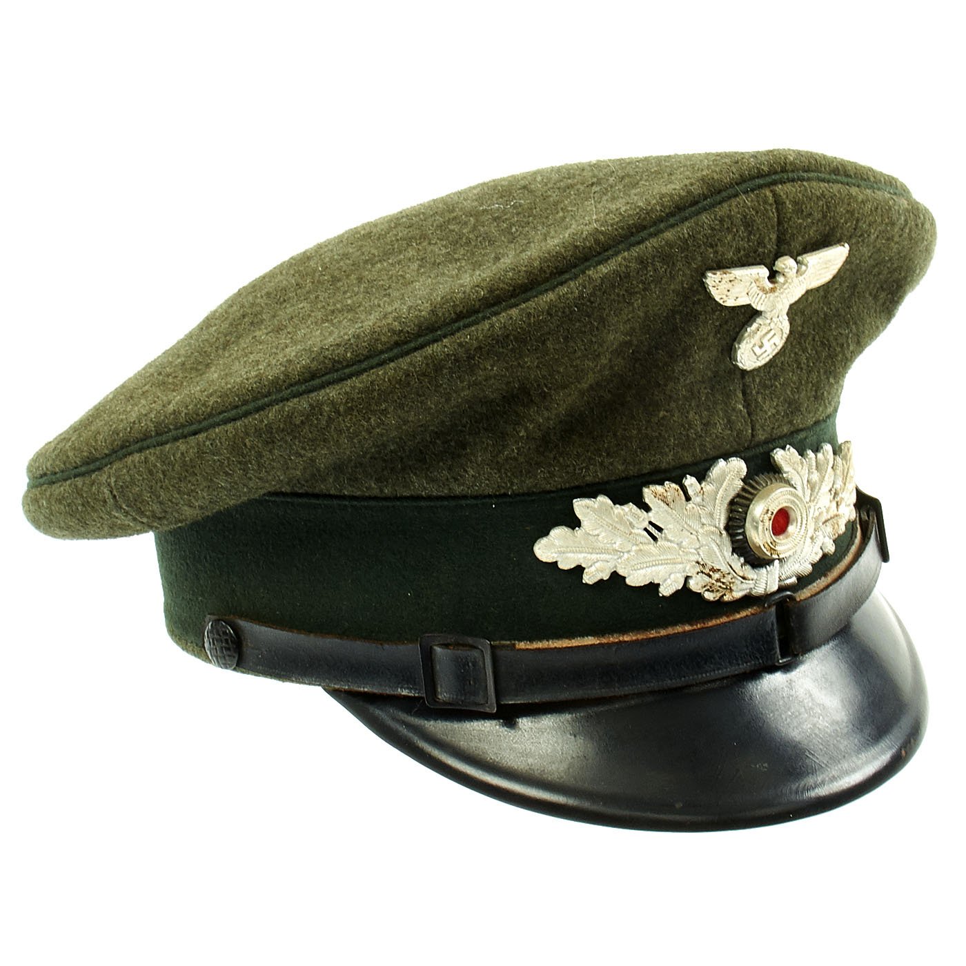 Original German WWII Forestry Service Official Visor Cap by G. Aschenn ...