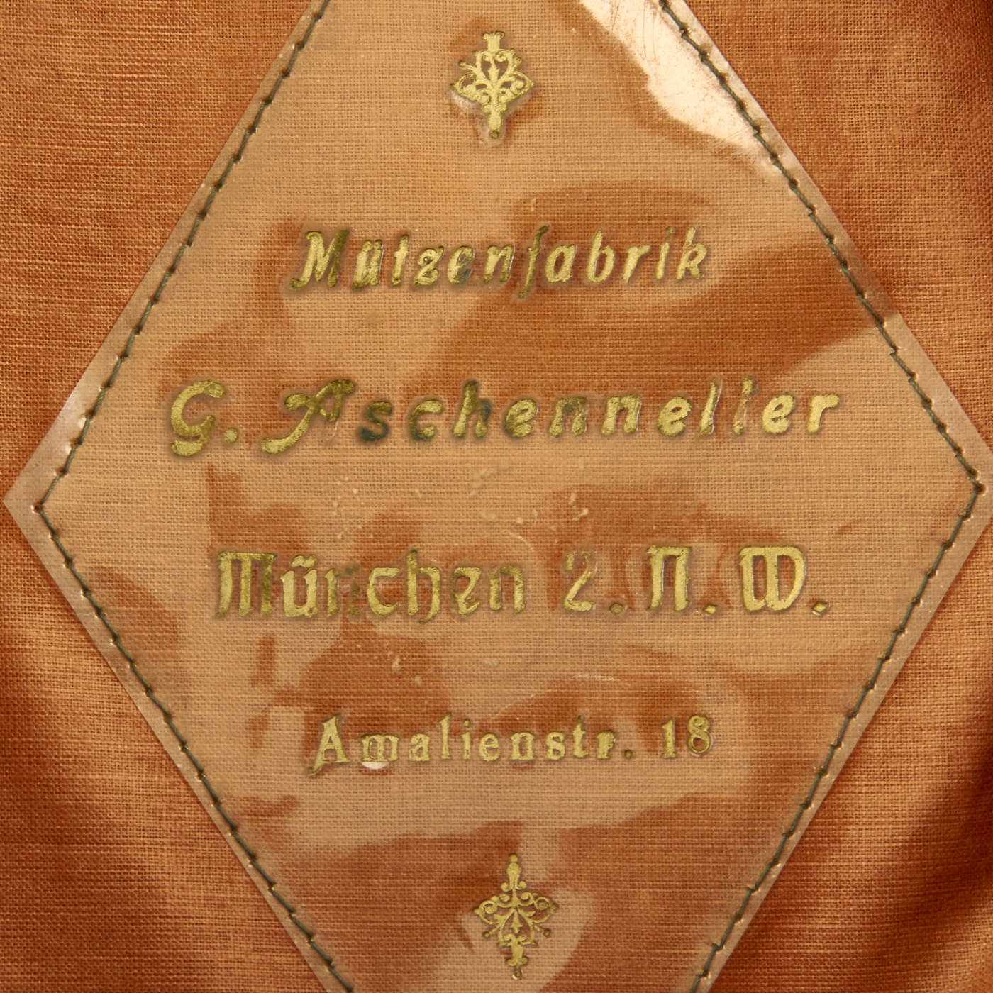 Original German WWII Forestry Service Official Visor Cap by G. Aschenn ...