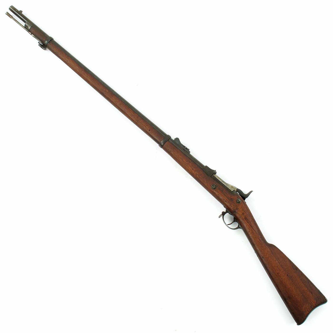 Original U.S. Early Springfield Trapdoor Model 1873 Rifle made in 1876 ...
