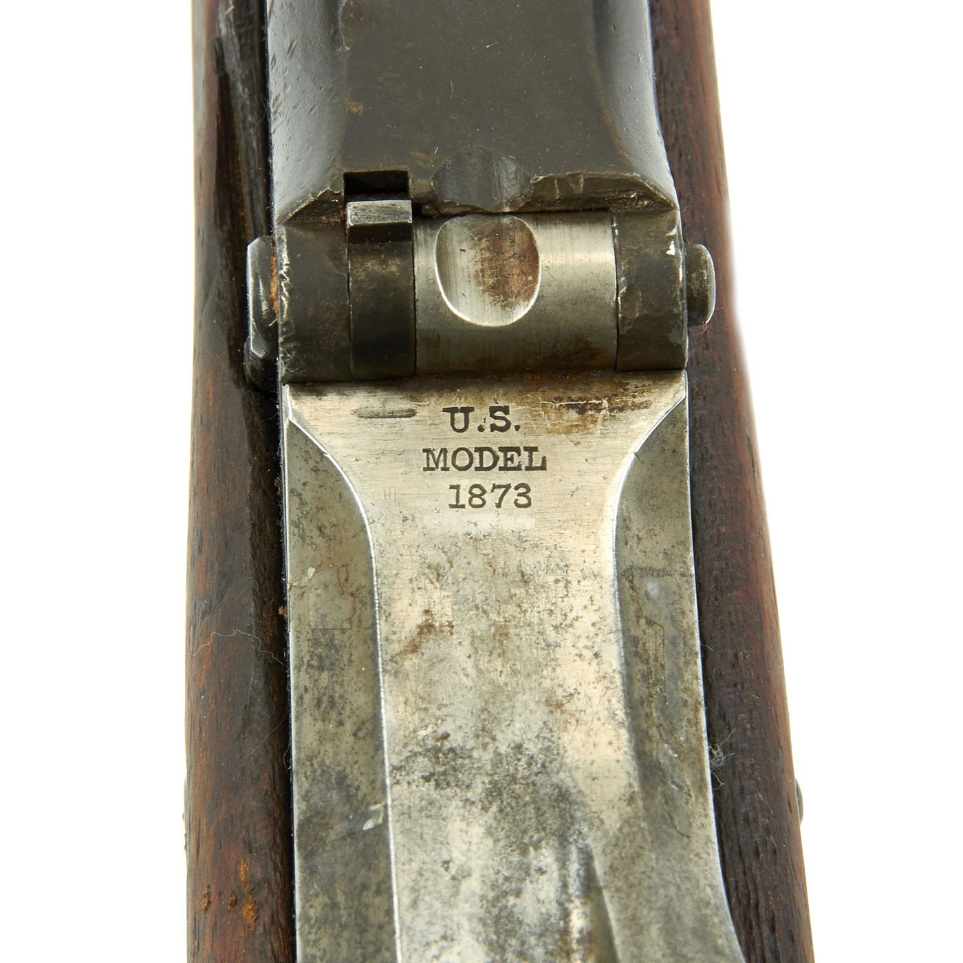 Original U.S. Early Springfield Trapdoor Model 1873 Rifle made in 1876 ...