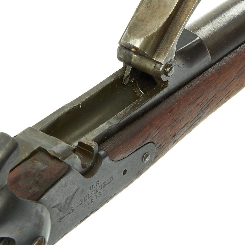 Original U.S. Early Springfield Trapdoor Model 1873 Rifle made in 1876 ...
