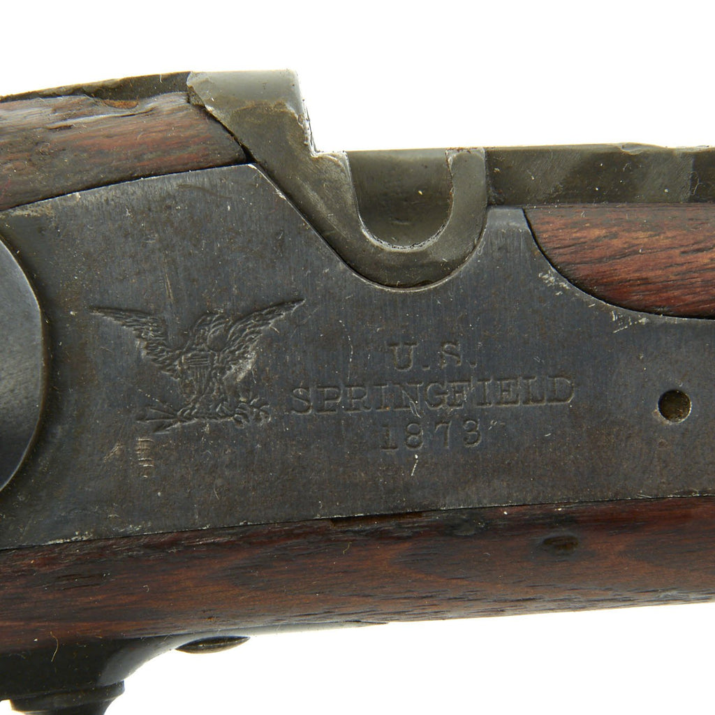 Original U.S. Early Springfield Trapdoor Model 1873 Rifle made in 1876 ...