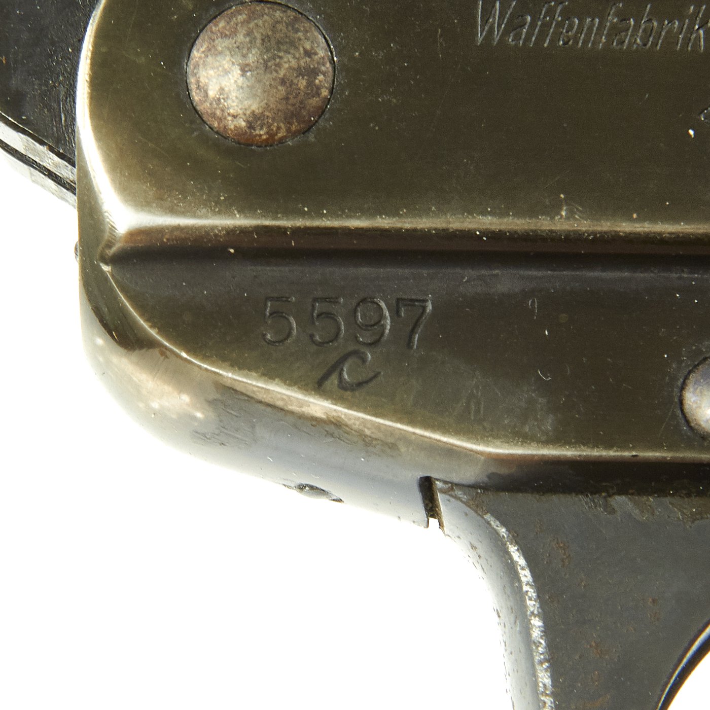 Original German WWII Walther LP 34 Heer Signal Flare Pistol with Holst ...
